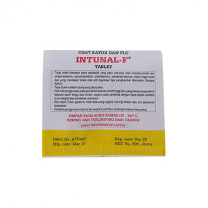 Intunal F Obat Apa? | HonestDocs